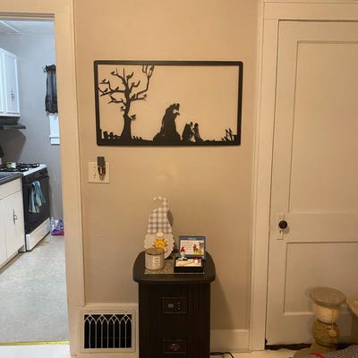 Geisha Metal Wall Art, Geisha With Katana Decor, Geisha Room Decor ...