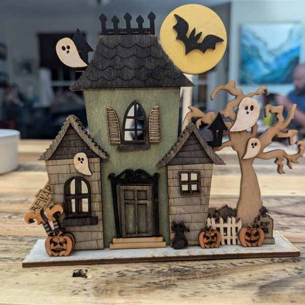 Haunted House Kit, DIY Halloween Decorations, Haunted House Decor ...