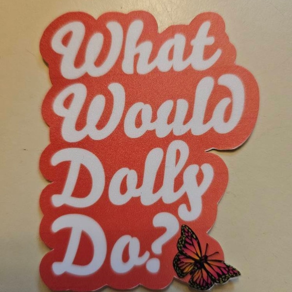 Dolly Parton Sticker Rainbow Sticker Gift for Cowgirl Stickers for ...