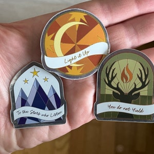 Be Wary, Be Clever, Be Good Matte Vinyl Sticker One Dark Window, the ...