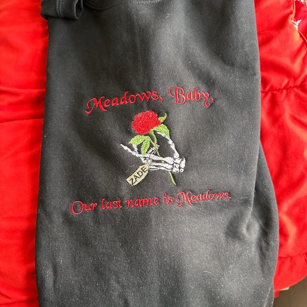 LICENSED Zade Meadows Sweatshirt / Haunting Adeline Sweatshirt / Dark ...