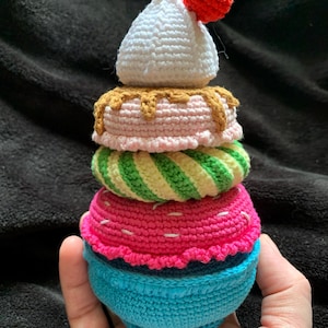 Bakery Products Play Set Crochet Pattern - Etsy