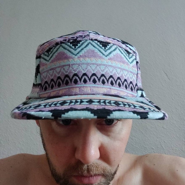 Hatphile Thick Chenille 5 Panel Hat Camp Cap - Etsy