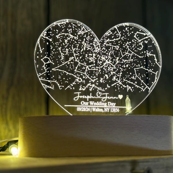 Custom Desk Name Plate, LED Lighted Name Sign, Office Desk Accessories ...