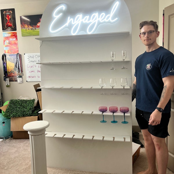 Wood Panels BACKDROP Sets I Set of 3, 5 or 7 Wood Panels I Collapsible ...