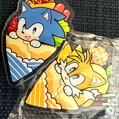 Sonic Crepes Keychains - Etsy