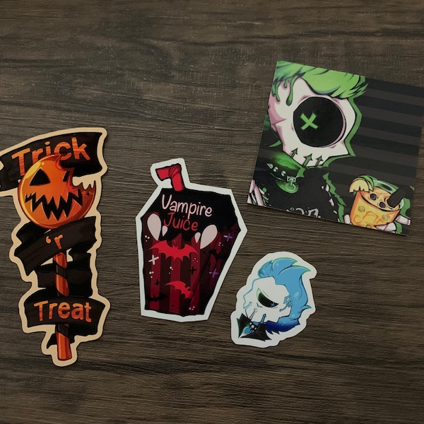 Spooky Juice Stickers - Etsy