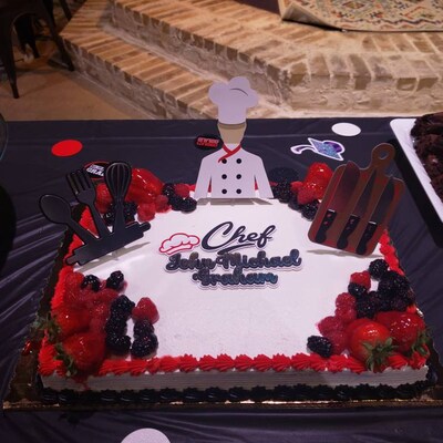 Chef Theme Cake Topper Chef Party Decor - Etsy