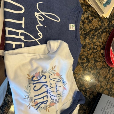 Big Brother/little Sister Matching Sibling Set. Baby Shower Gift. Take ...