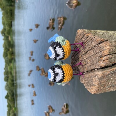 Lifelike Blue Tit Bird Crochet Pattern - Etsy