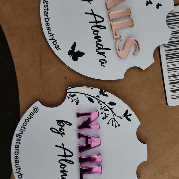 Nailfie Disc, Photo Prop for Nails, Nail Tech Gifts, Beauty Salon Sign ...