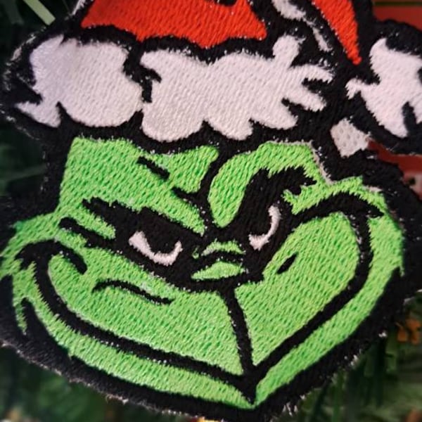 Grinch Embroidery Design, Christmas Embroidery Design, Machine ...