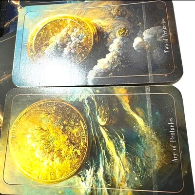 Delusion Tarot Deck by Lunart Design, 78 Cards Tarot Deck, Tarot Cards ...