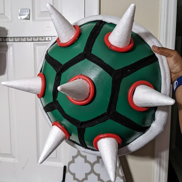 Eva Foam Pattern, Spike Turtle Shell, Mario, Downloadable PDF, FR + EN ...