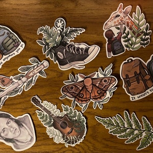 The Last of Us Sticker Ellie With Giraffe TLOU Sticker Waterproof ...