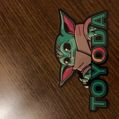 Toyoda Toyota Sticker 5x3 Durable Waterproof Decal Sticker. TRD Stripe ...