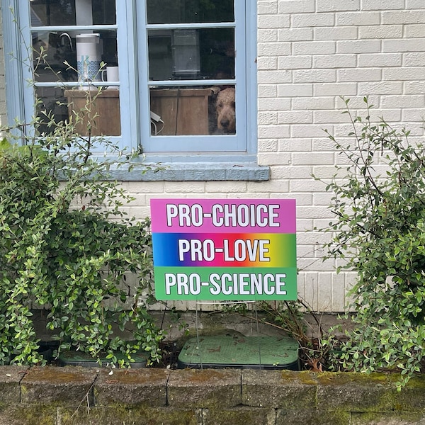 Pro-choice/pro-love/pro-science - Women's Rights / Pro Choice - Double ...