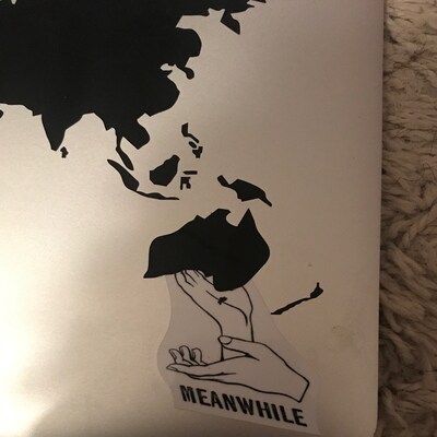 Meanwhile Twin Peaks Vinyl Laptop Sticker Phone Decal - Etsy