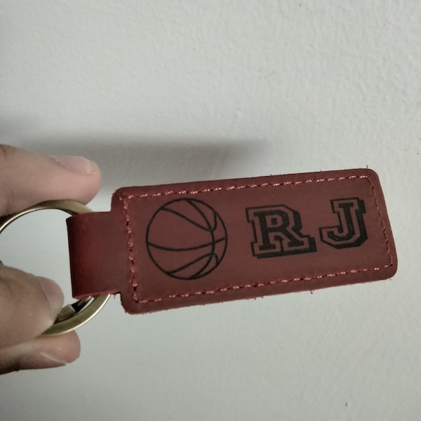 Custom Football Keychain: Personalized Team Gifts With Engraving, Ideal ...