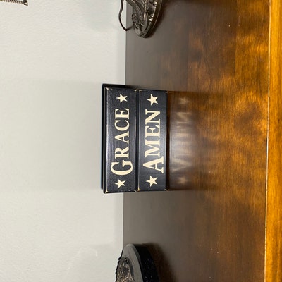 Single Word Blocks Country Shelf Sitter Wood Sign Choose Any 1 Great ...