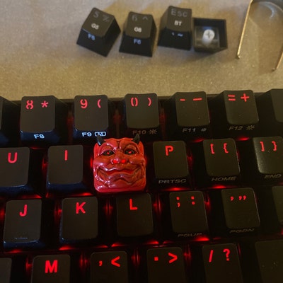 Hand-painted Rustic FOO DOG Keycap for Cherry MX Mechanical Gaming ...