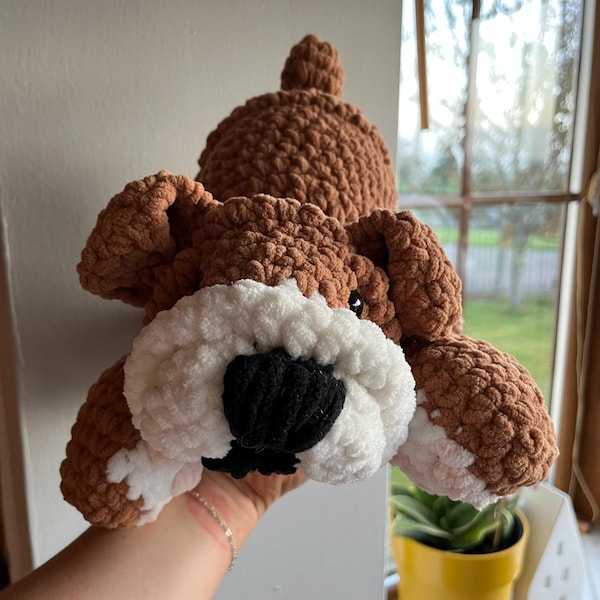 Bulldog Crochet Pattern - Amigurumi - Etsy