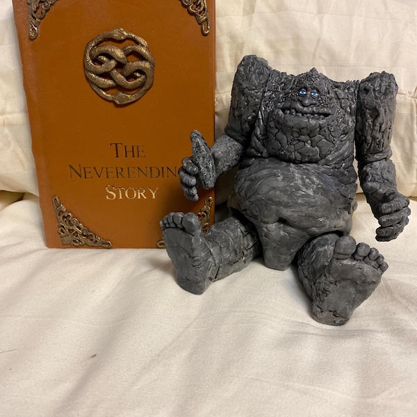 Neverending Story Hand Painted Rock Biter Pyornkrachzark Flexi ...