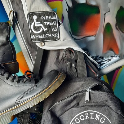 Treat as Wheelchair Sign Disabled Buggy Tag Wheelchair Pram - Etsy