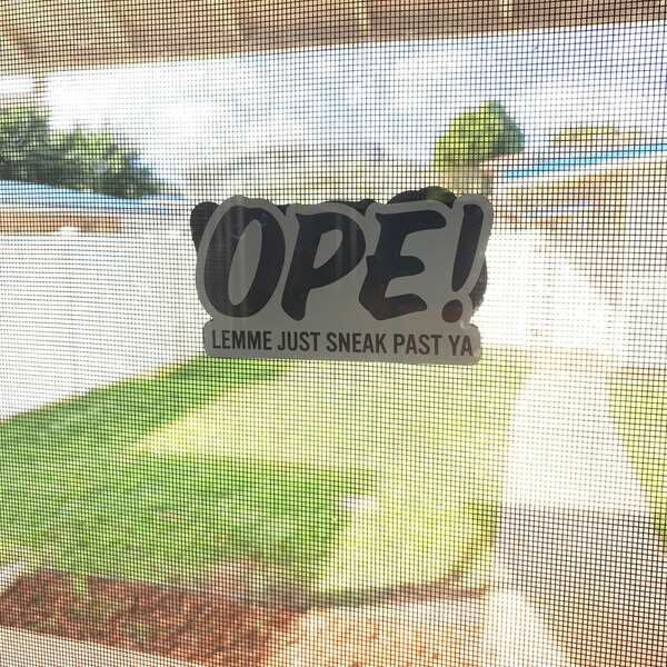 Ope Magnet, Ope Decal, Midwest Magnet, Minnesota Gift, North Dakota ...