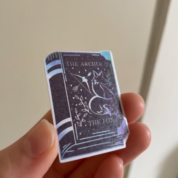 The Archer and the Fox Sticker, Once Upon a Broken Heart, Evajacks ...