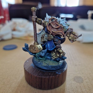 Mage Miniature Wizard Mini Sorcerer Warlock Dungeons and Dragons Mini ...