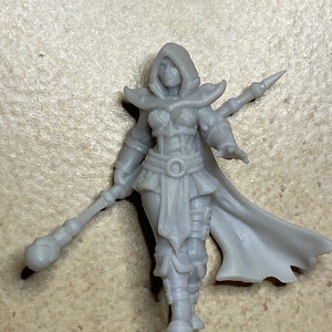 Orc Queen Miniature Female Orc Mini Dungeons and Dragons Mini RPG ...