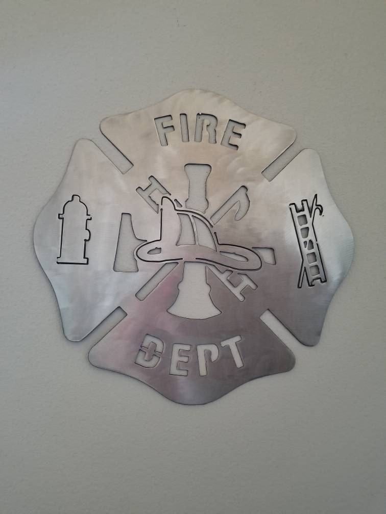 Fire Dept. logo .eps .svg .dxf & 1 .png Vinyl Cutter Ready | Etsy