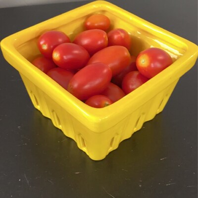 SALE Ceramic Berry Basket, Berry Box, Fruit Basket, Berry Box ...