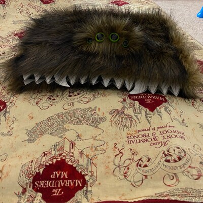 Furry Brown Monster Laptop Sleeve - Etsy