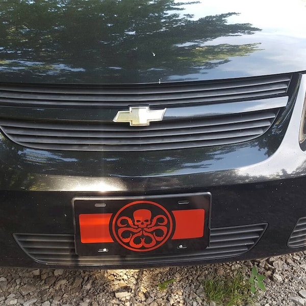 Hail Hydra Custom License Plate Vanity Plate Car Tag - Etsy