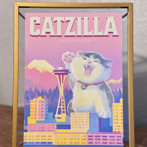 Catzilla Osaka - Etsy