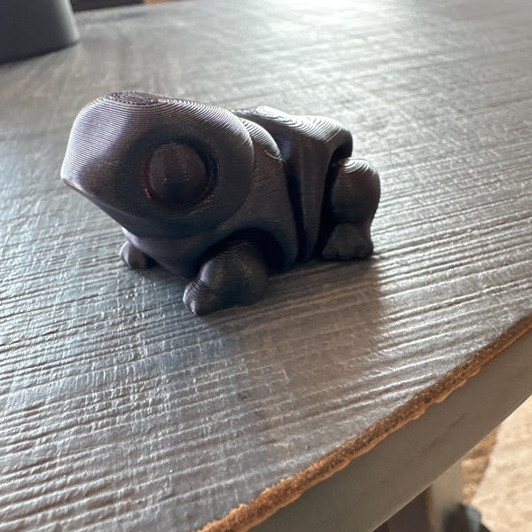 Chonky Frog STL File: Flexi Fidget Toy (digital Download) - Etsy