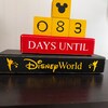 365 Days Disney Countdown, Disney Word Planner Blocks, Custom Disney ...