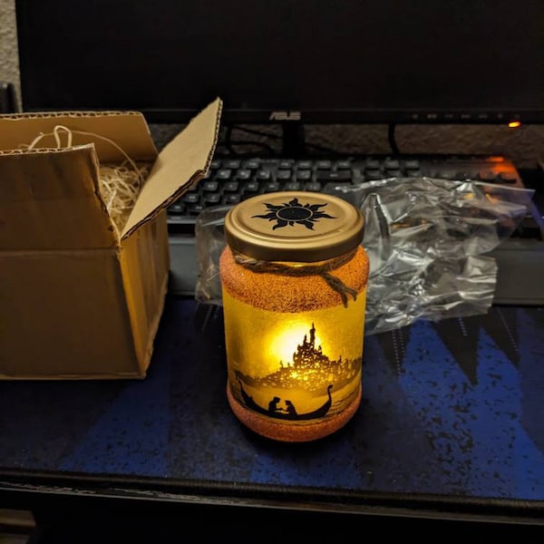 Tangled Candle Holder - Tangled Lantern - Tangled Decor - Rapunzel ...