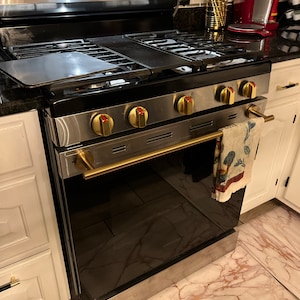 Matte Gold Universal Stove Knobs - Etsy