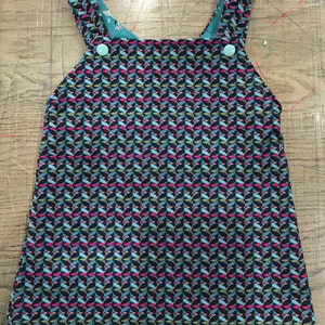 Dungaree Dress Sewing Pattern PDF, Baby Dress Pattern, Girl Sewing ...