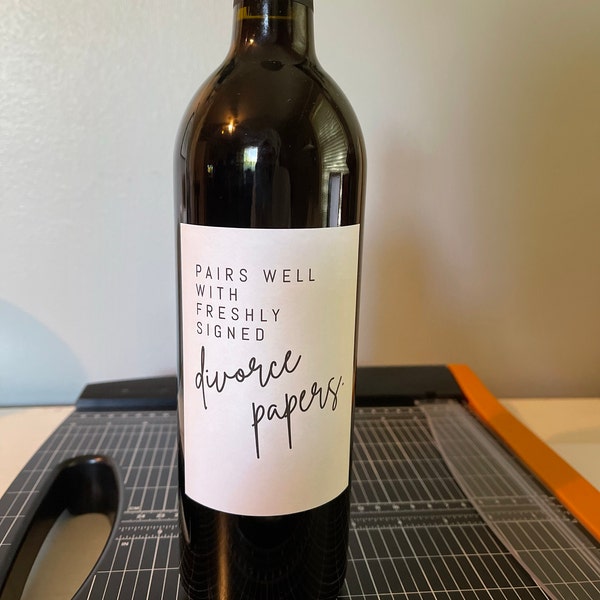 Freshyl Signed Divorce Papers, Divorced Gift, Breakup Gift, Happily ...
