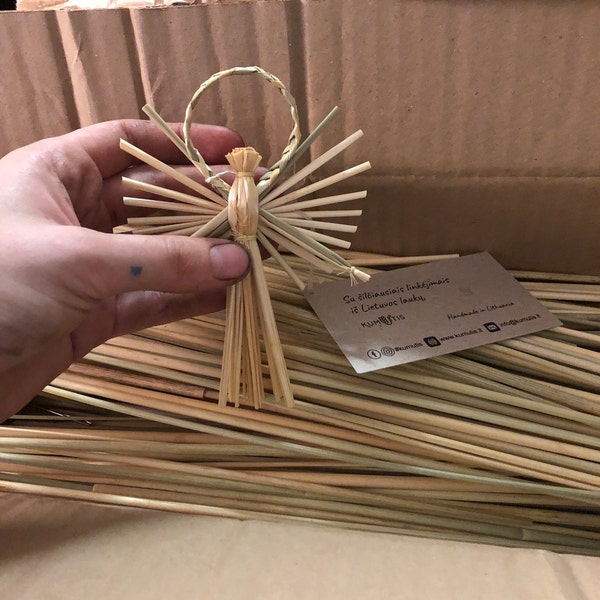 Instruction of Making Natural Straw Decoration PDF Download - Etsy
