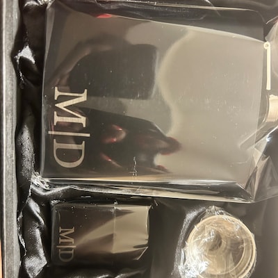 Walnut Name Plate Bar With Business Card Holder for Office - Etsy