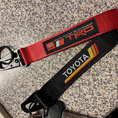 Retro TRD Stripes Metal Emblem Keychain for Toyota - Etsy