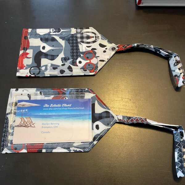 Music Notes and Staff Luggage Tag - Gift for a Music Teacher or Music ...