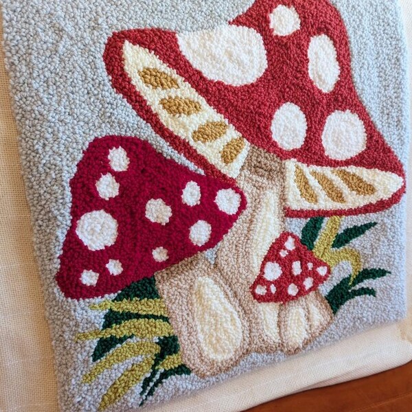 Beginner Punch Needle Pattern - Pastel Rabbit With Bow and Fluffy Tail ...