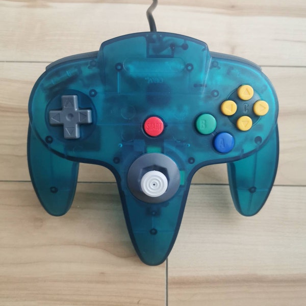Funtastic N64 Controller: Atomic See-thru Transparent Style - Etsy