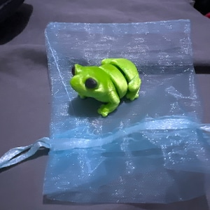 Fidget Frog Fidget Toy, Articulated Sensory Toy, Tiny Frogs, Flexible ...
